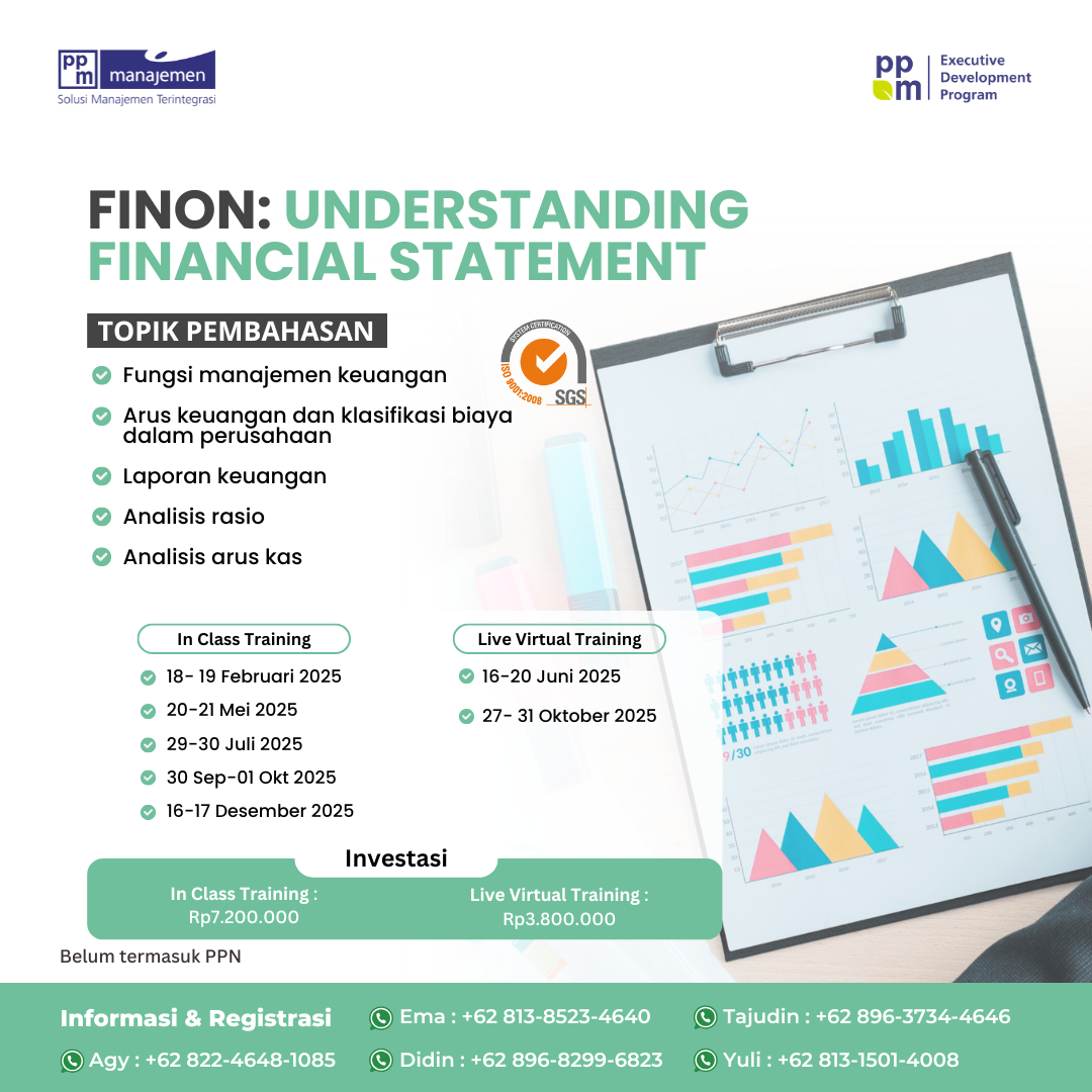 Finon: Understanding Financial Statement [In-Class Training] | 29-30 ...