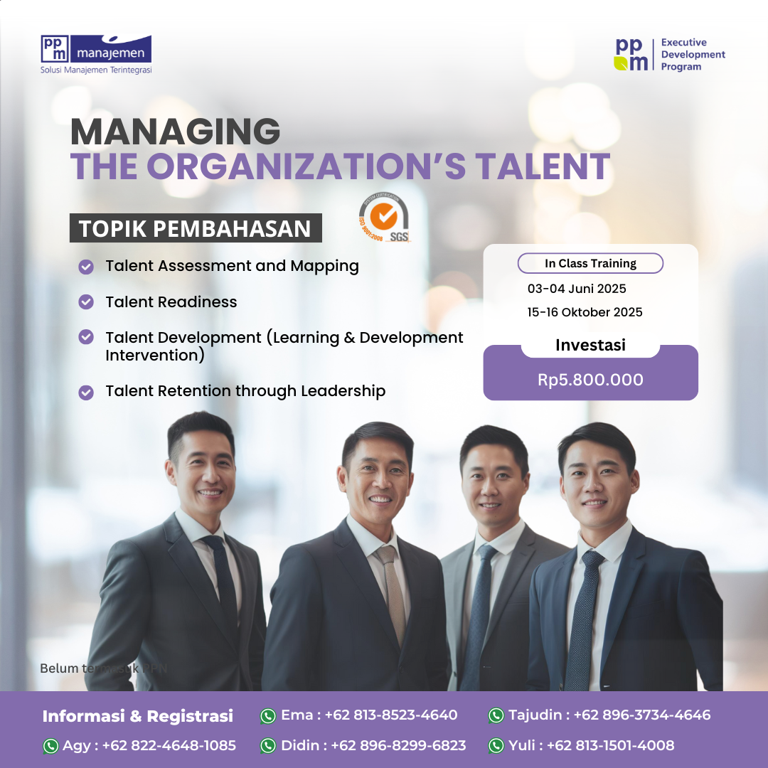Managing the Organization's Talent [In-Class Training] | PBP