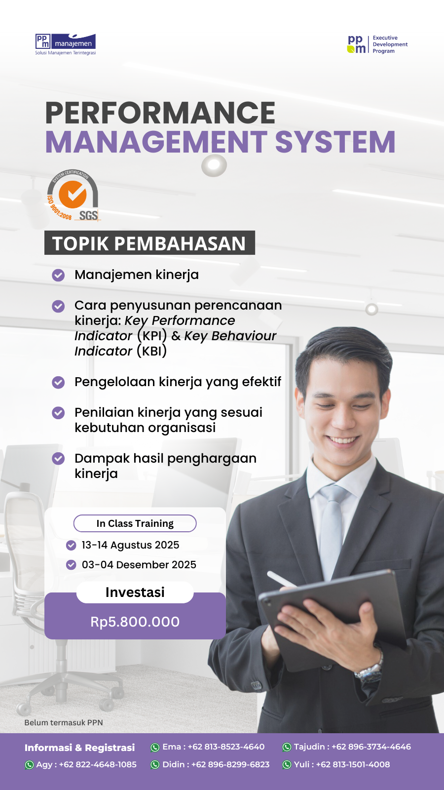 Performance Management System [In-Class Training] | PBP