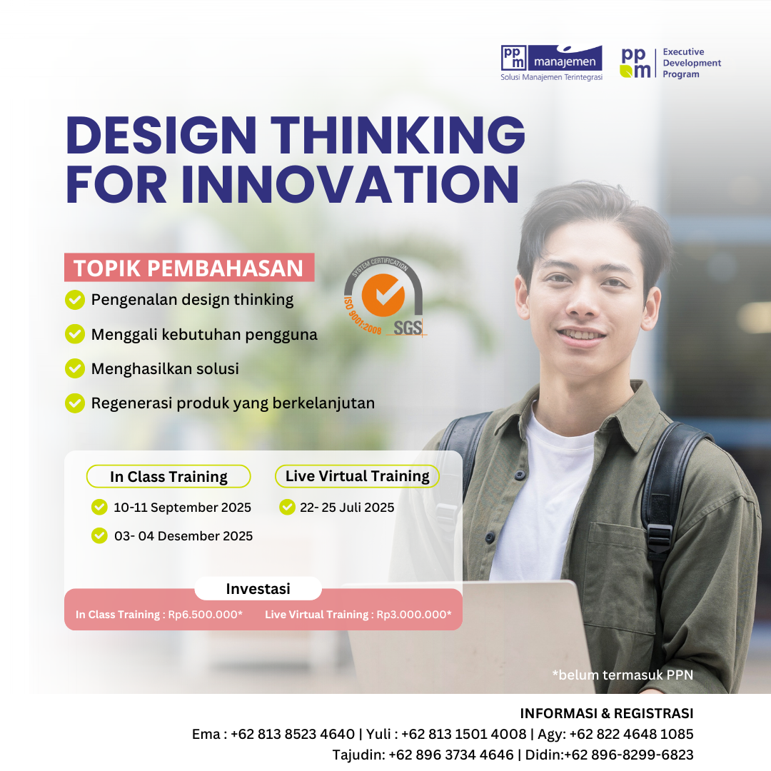 Design Thinking for Innovation [Live Virtual Training] | PBP