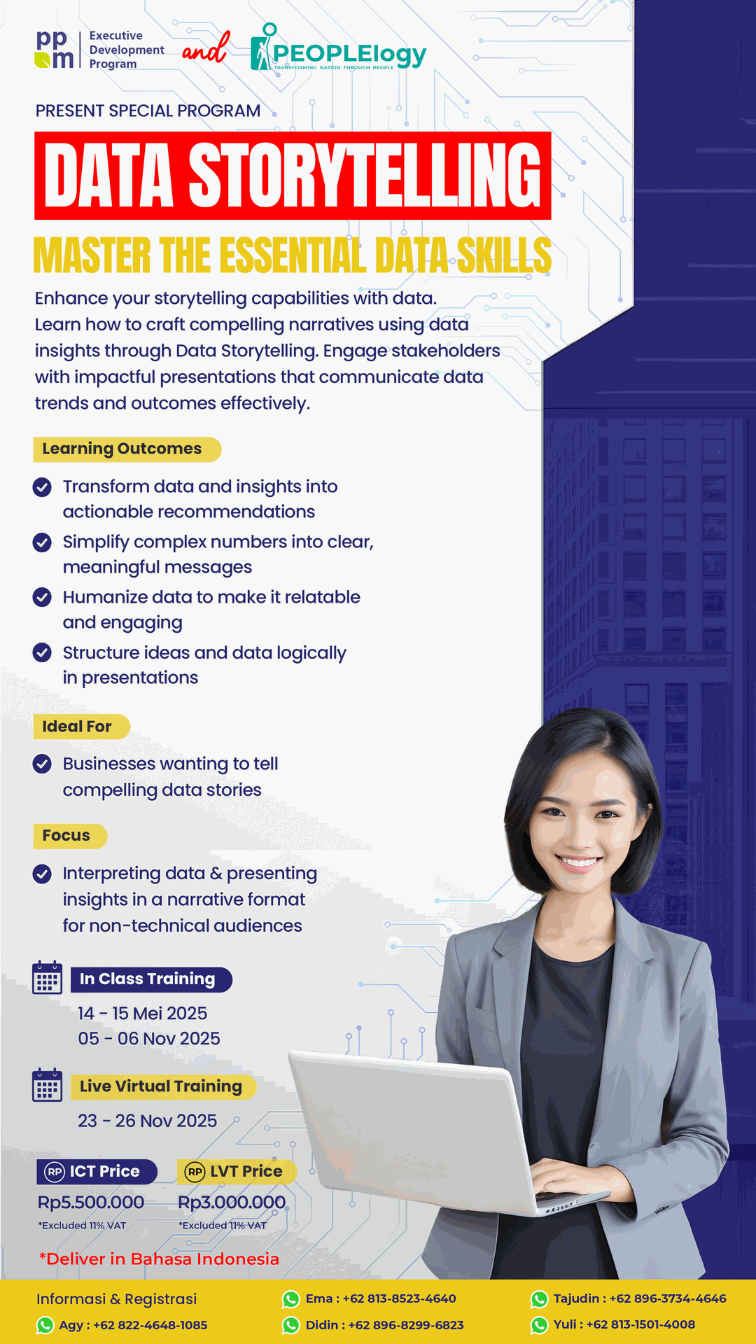 Data Storytelling: Master The Data Essentials Skill [In Class Training ...